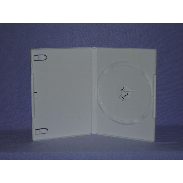 Single DVD case 14mm (white) – Budget Media Packaging