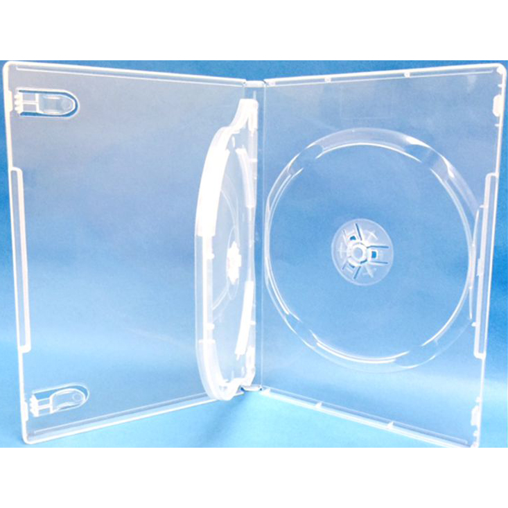 Triple DVD case 14mm with tray (Clear) – Budget Media Packaging